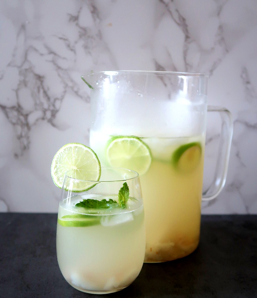 Lychee Limeade - The Culinary Cloud