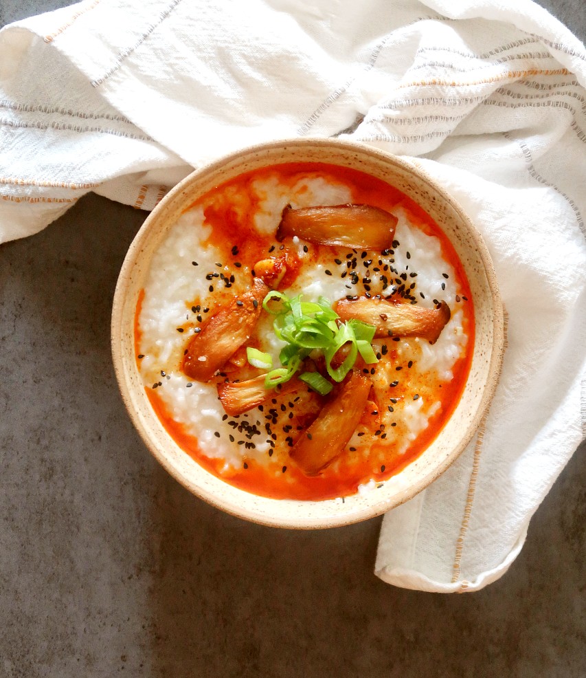 Vegan Congee - The Culinary Cloud